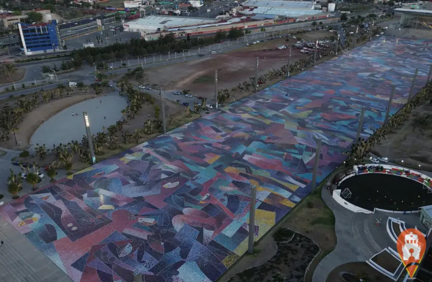 El Mural Peatonal Más Grande del Mundo: Parque David Ben Gurión